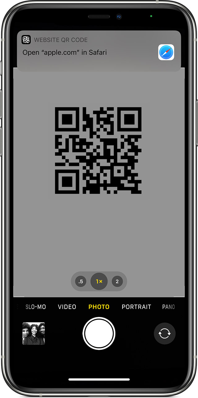 How to Scan a QR code with your iPhone, iPad, or iPod touch? ⋆ ...